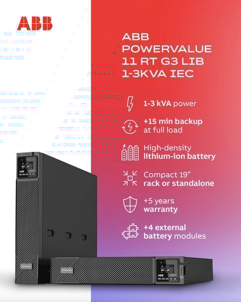 ABB targets enterprise data centres with UPS range expansion | Smart Building International